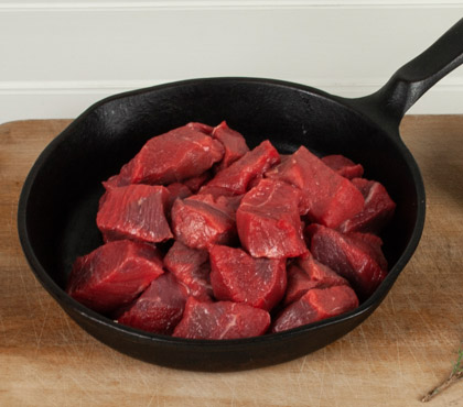 Beef Stewing Steak, Diced 1.8 Kg - Cranstons Click & Collect